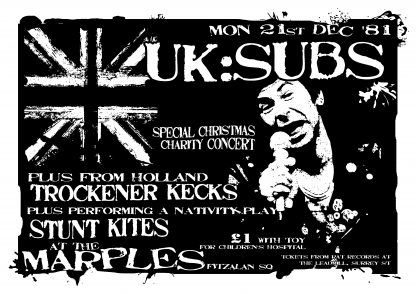 UK Subs (1981) – Martin F Bedford